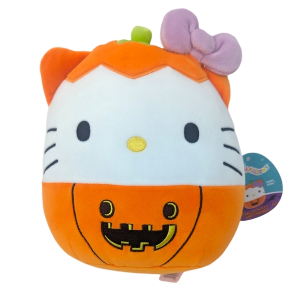 Squishmallows | Toys | Hello Kitty Pumpkin Squishmallows Plush Stuffie ...